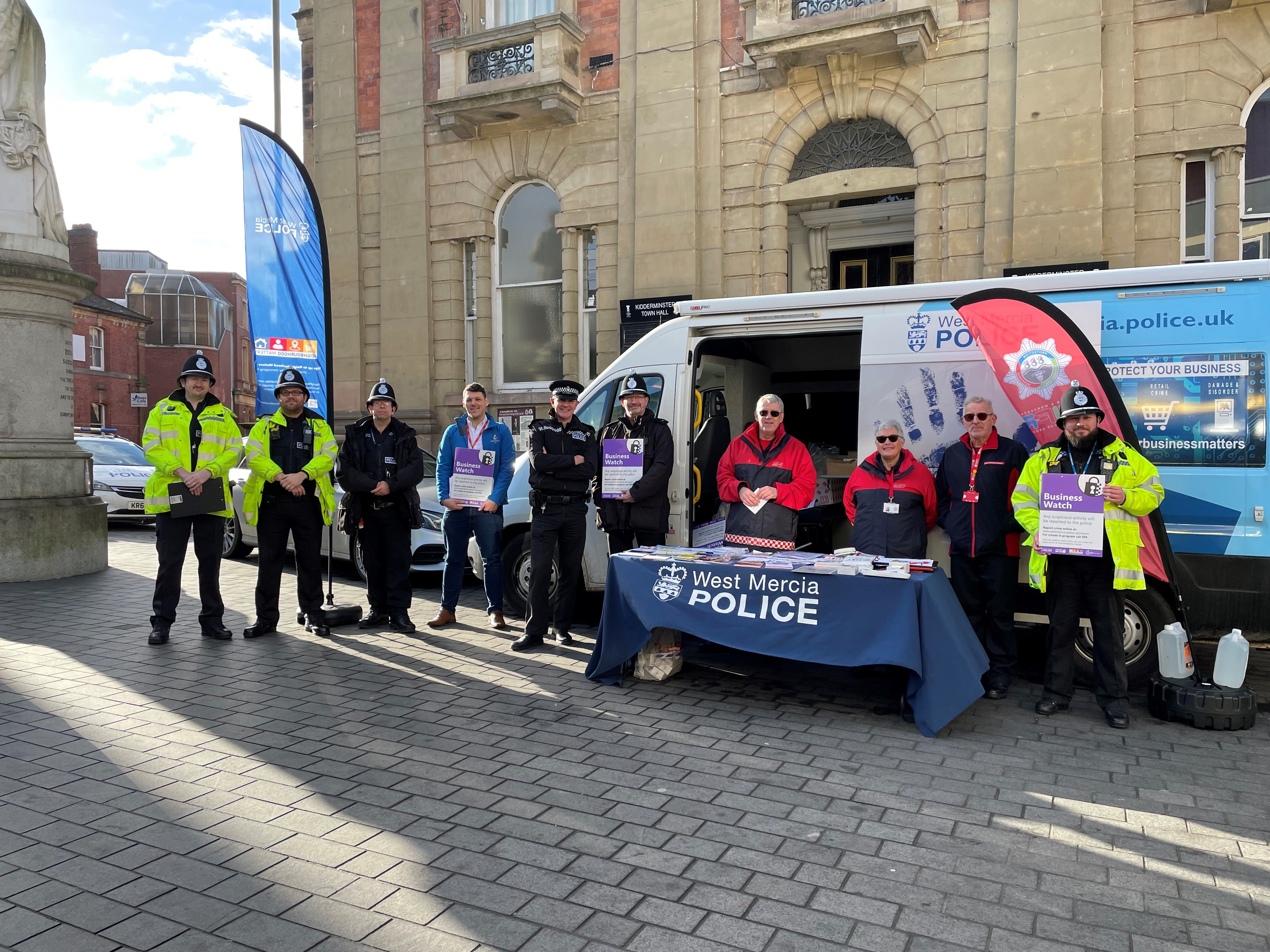 New Business Watch initiative launched in Kidderminster Town Centre ...
