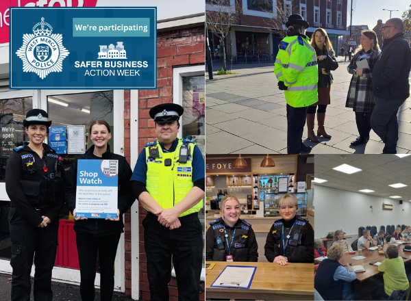 Local police showcase Safer Business Action Week | West Mercia Police