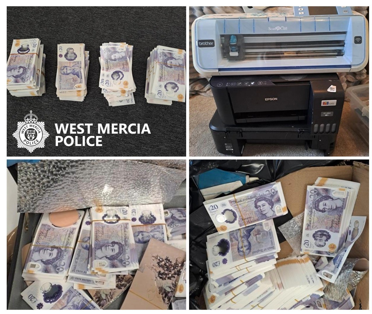 Man arrested after more than £100,000 in counterfeit cash seized | West ...