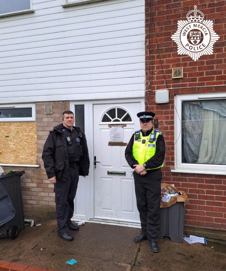 Closure order secured for address in Malvern | West Mercia Police
